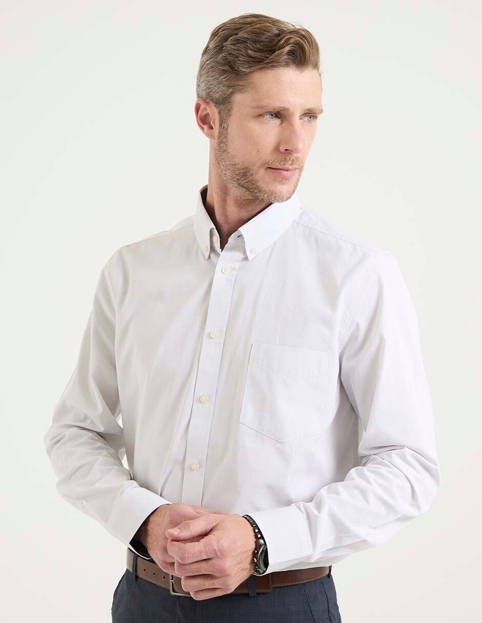Camisa casual Weekend manga larga para hombre