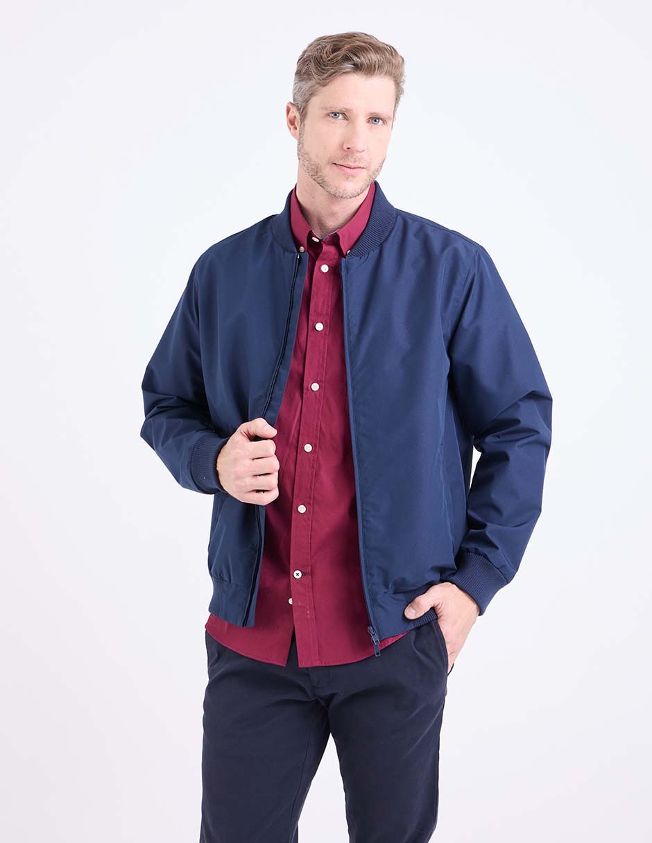 Chamarra bomber Weekend con bolsillos para hombre
