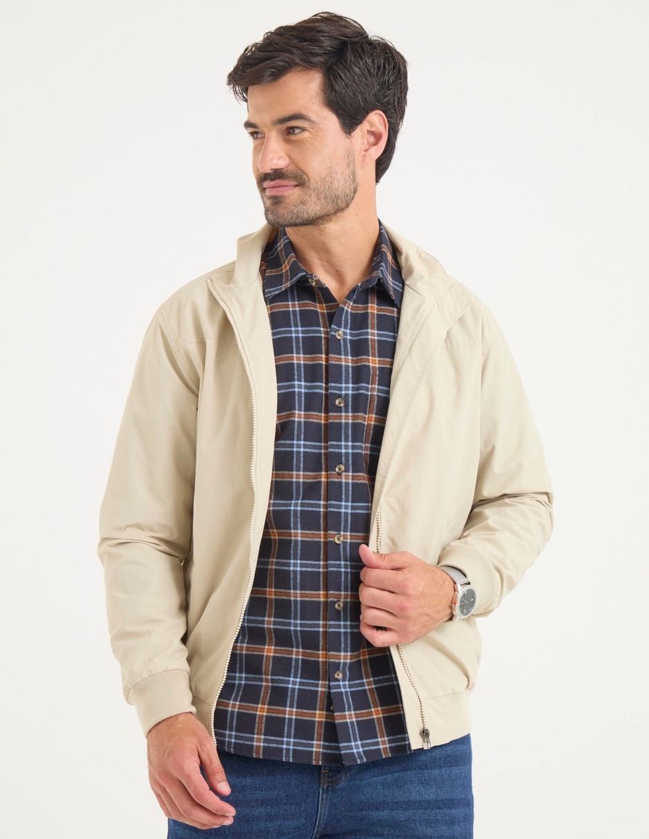 Chamarra cazadora Weekend con bolsillos para hombre